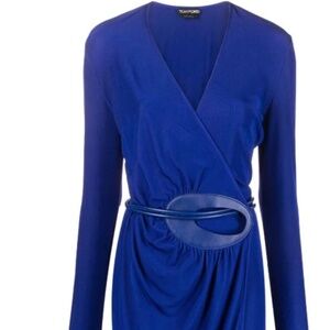 Dresses | Tom Ford Blue Dress | Poshmark